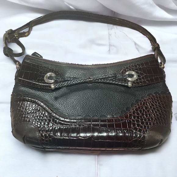 Brighton | Bags | Vintage Brighton Leather Adjustable Crossbody Bag | Poshmark